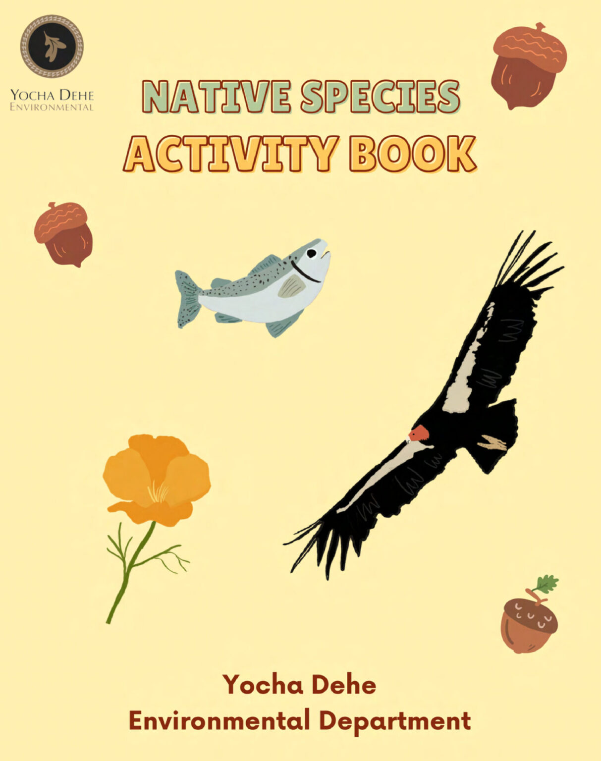 Native Species Activity Book - Yocha Dehe