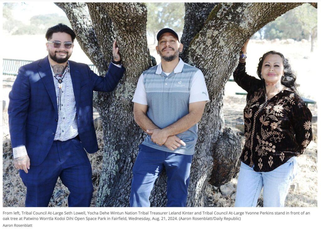 Newest Open Space Park Tied to Patwin Heritage - Yocha Dehe