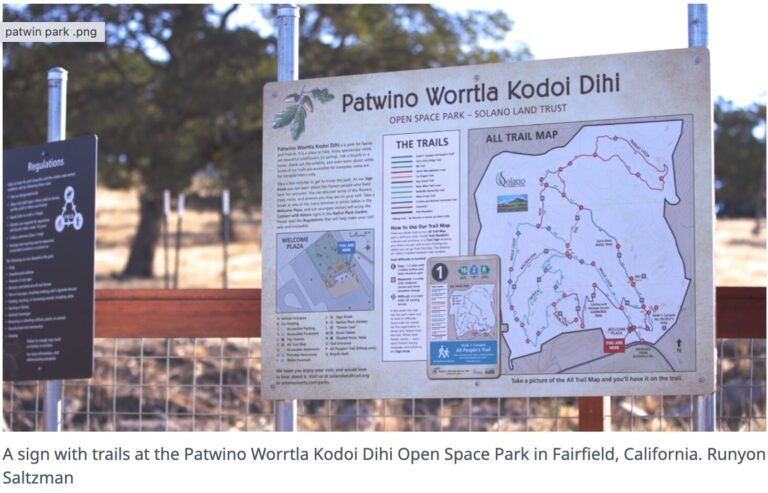 Northern California Park Celebrating Patwin Native American Culture and ...